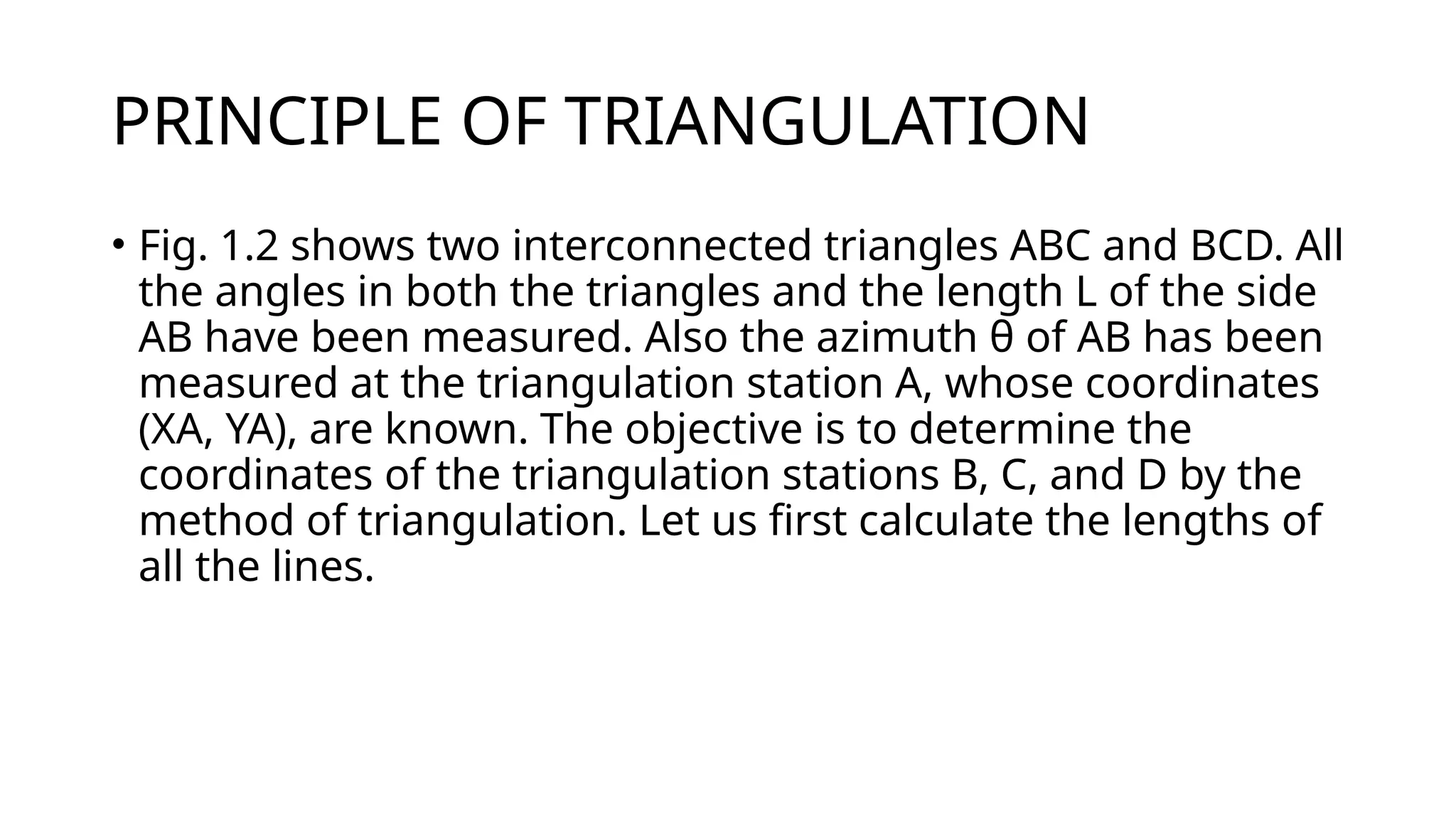 TRIANGULATION AND TRILATERATION in .pptx