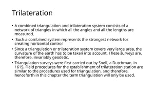 TRIANGULATION AND TRILATERATION in .pptx