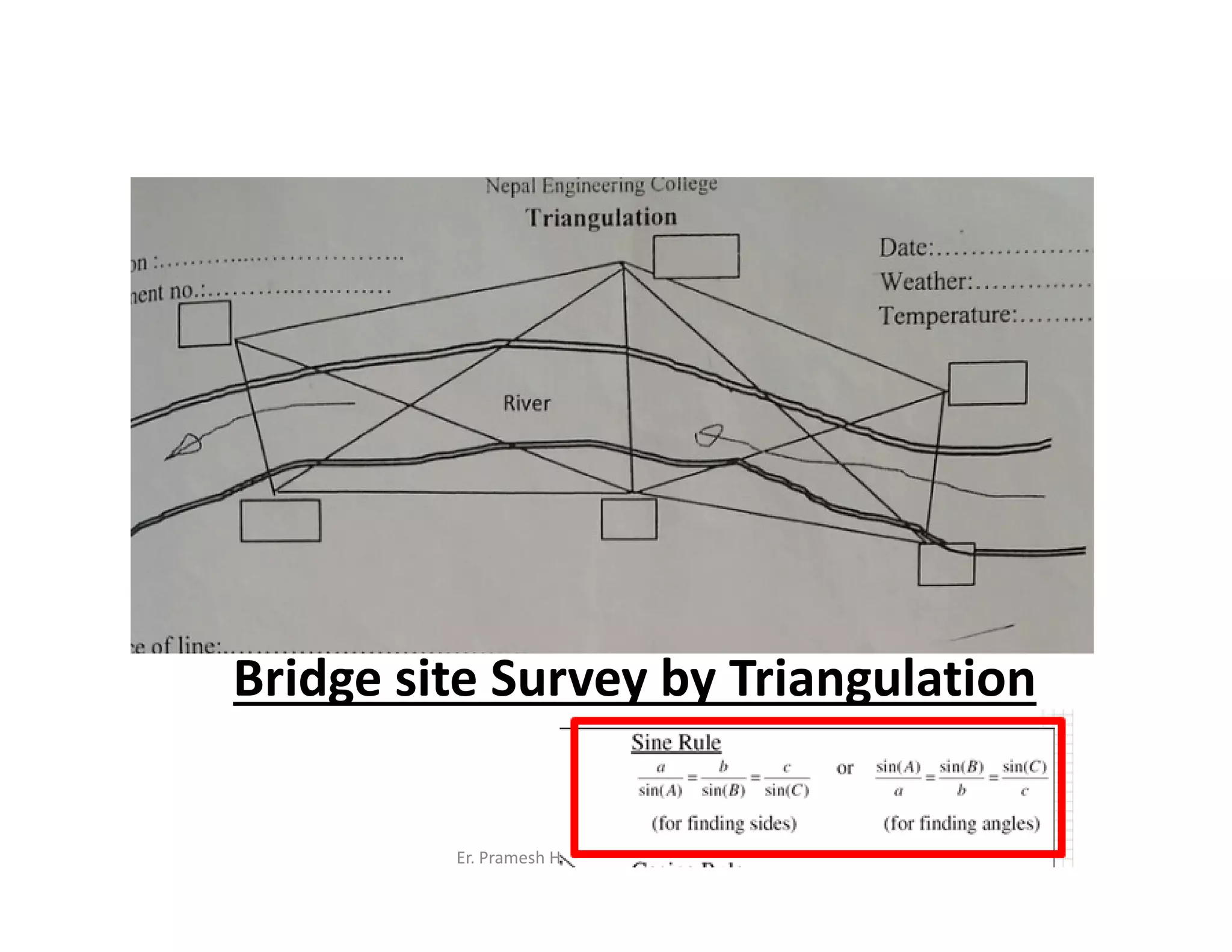 Triangulation and Trilateration | PDF