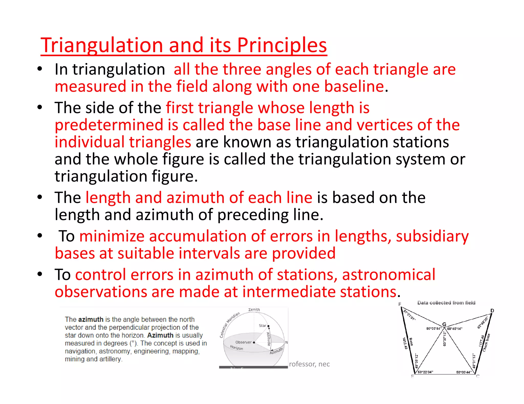 Triangulation and Trilateration | PDF