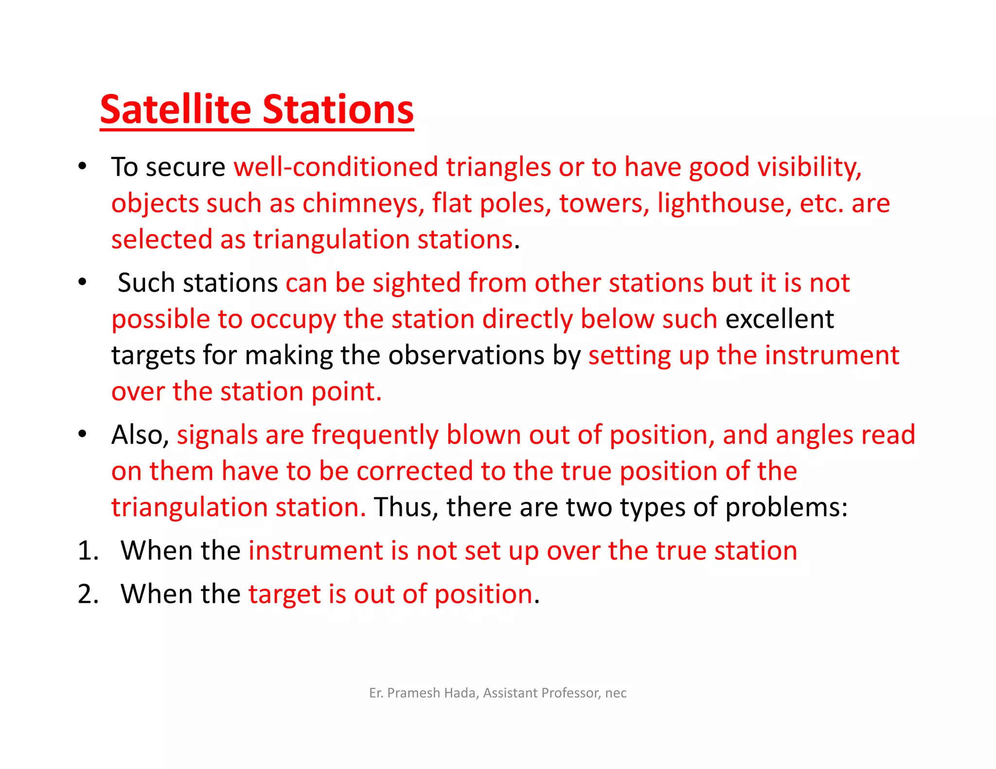 Triangulation and Trilateration | PDF