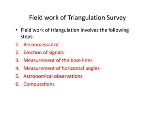 Triangulation and Trilateration | PDF