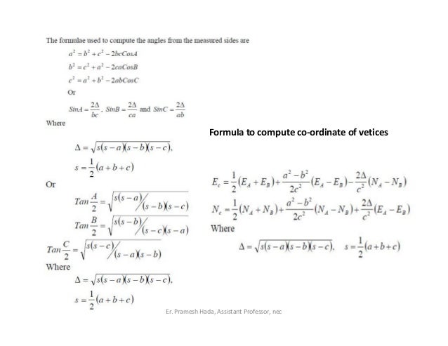 Triangulation and Trilateration