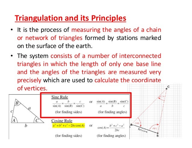 Triangulation and Trilateration