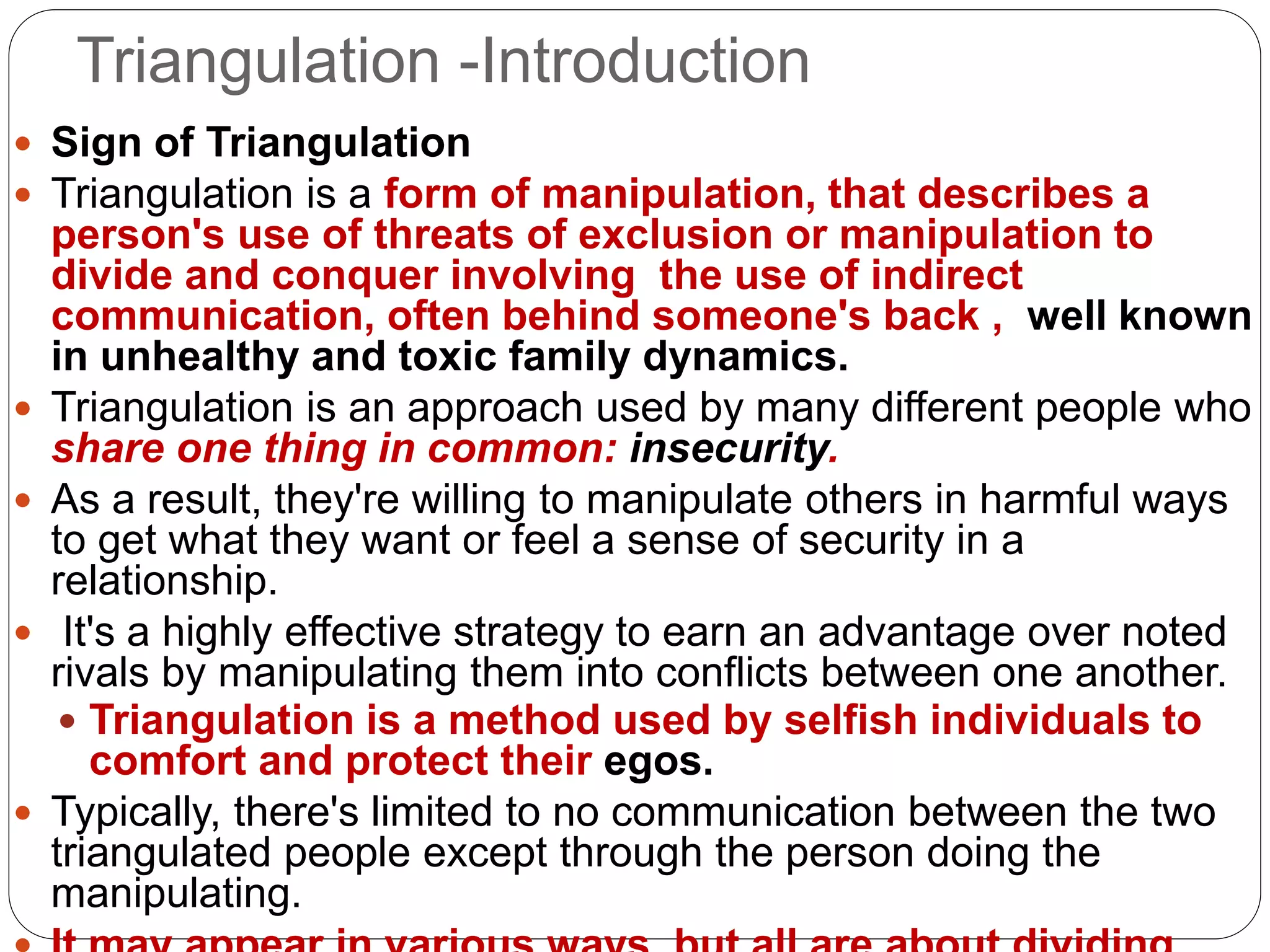 Triangulation new | PPTX