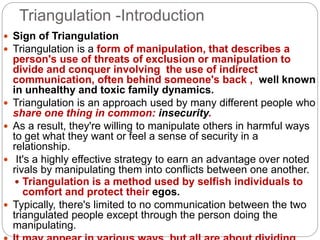 Triangulation new | PPTX