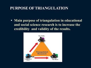 Triangulation ppt modified | PPTX