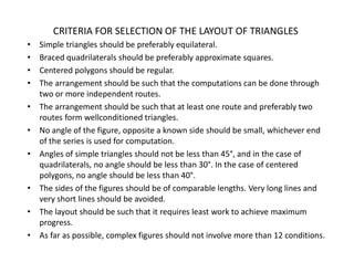 Triangulation survey | PDF