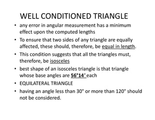 Triangulation survey | PDF