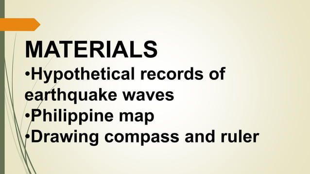 triangulation to find the epicenter.pptx | Geology | Science