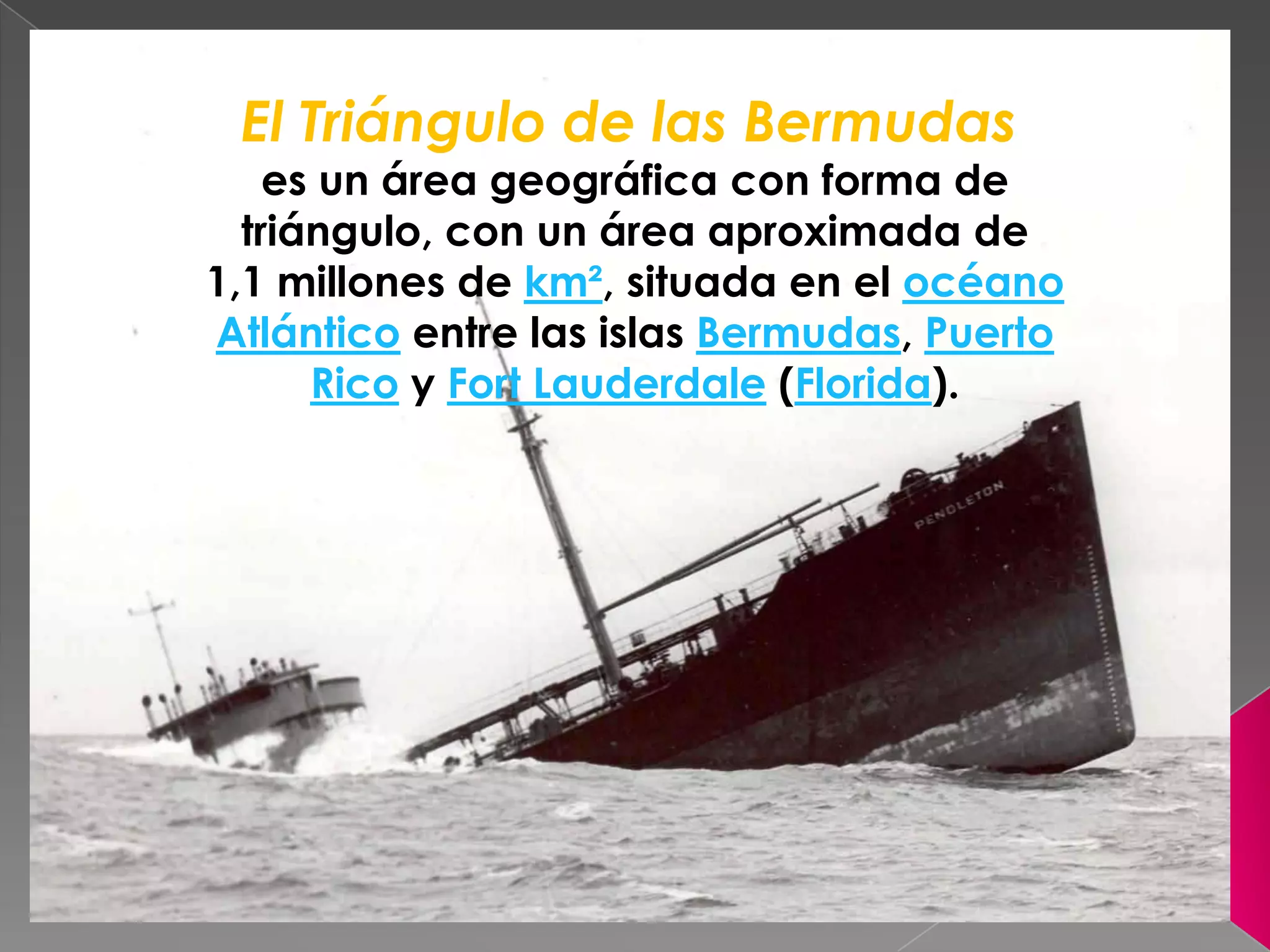 Triangulo de las bermudas | PPTX