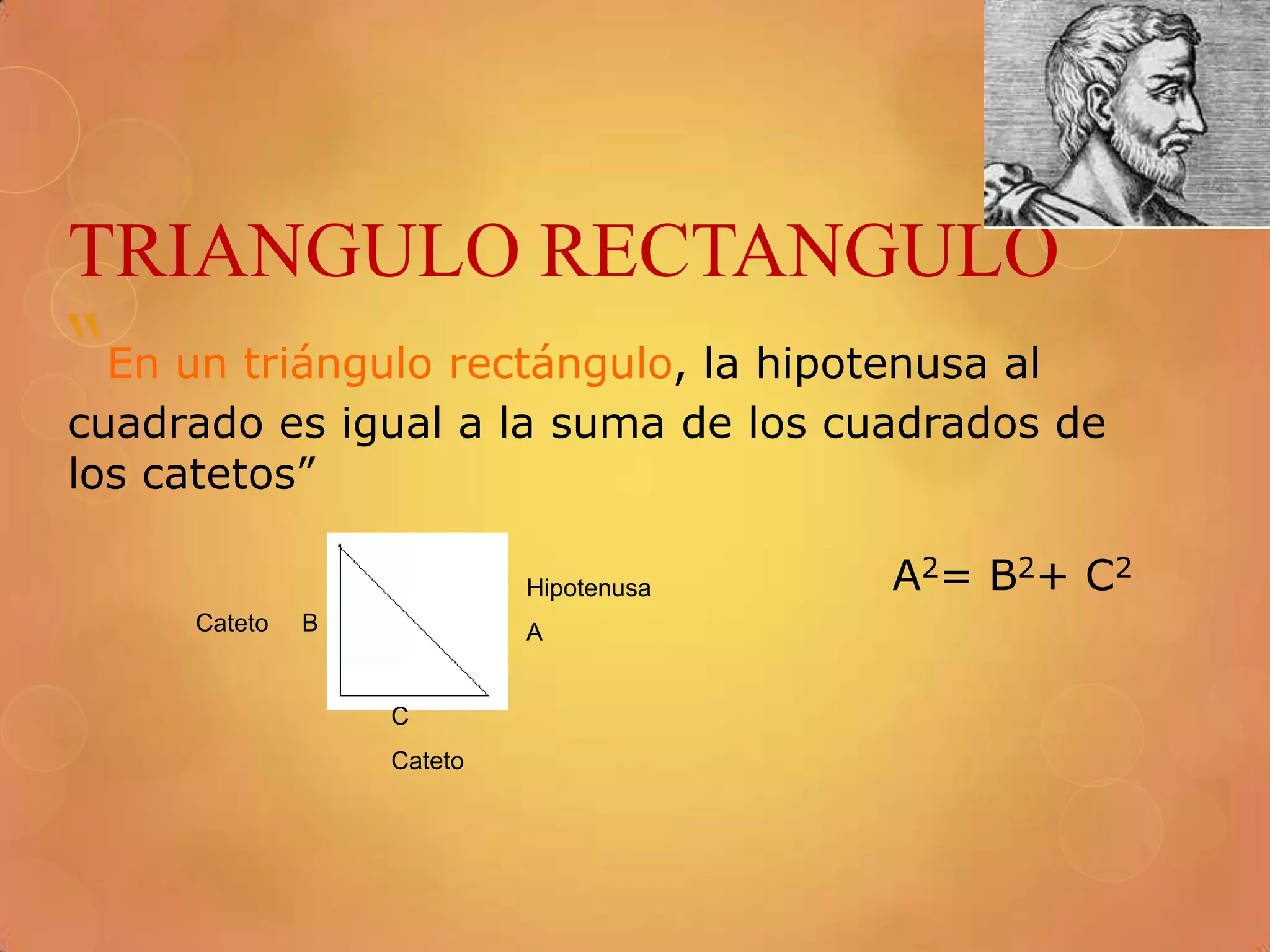 TRIANGULO RECTANGULO | PPT