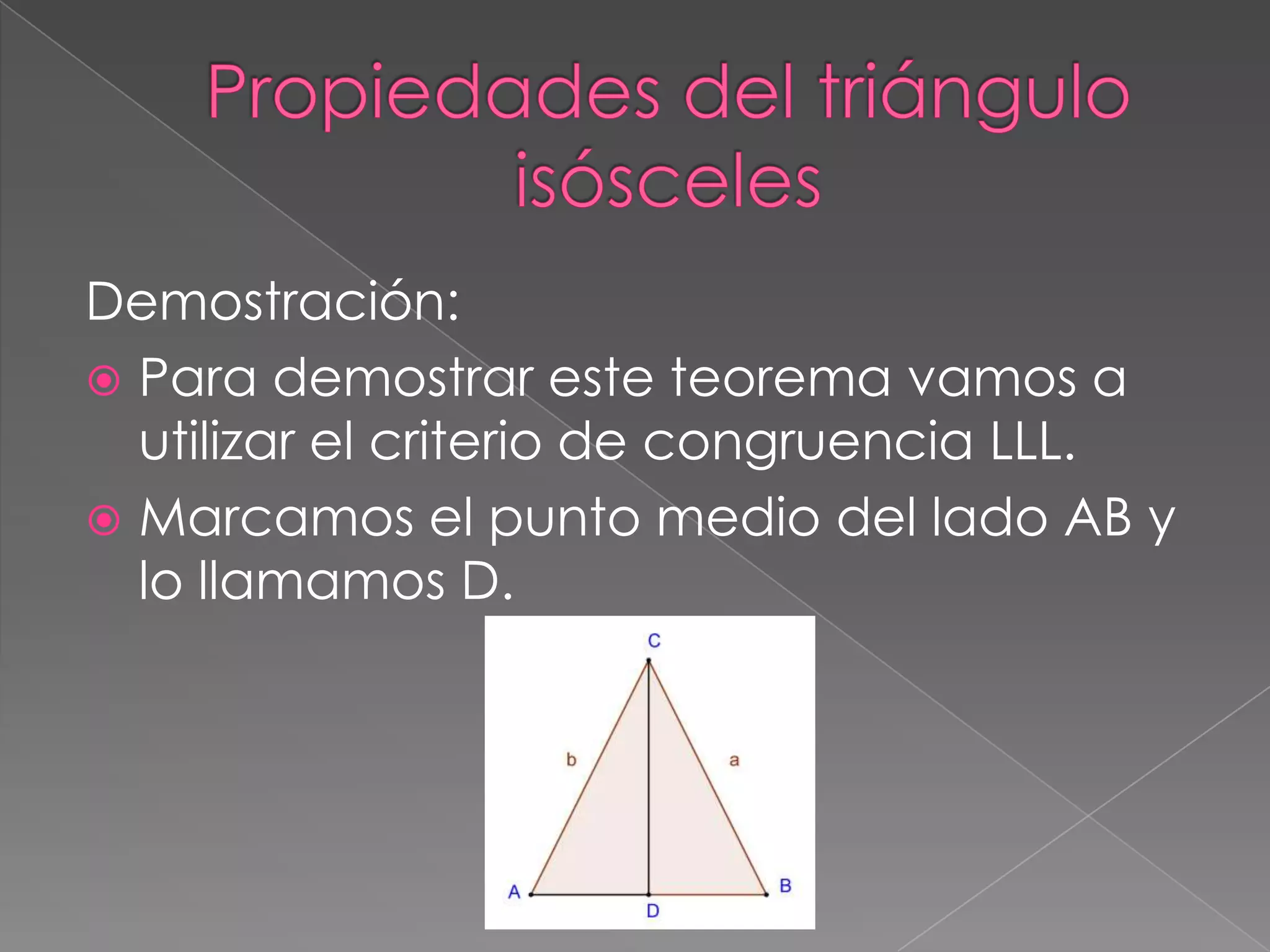 Triangulos isosceles | PPTX