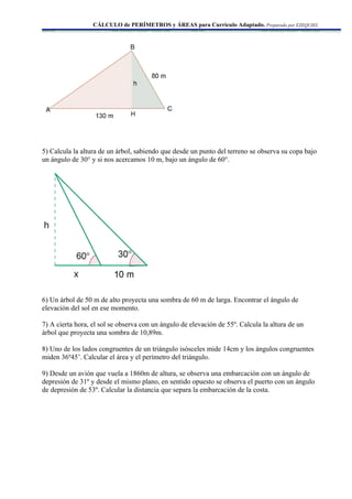 Triangulos rectangulos | DOC