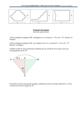 Triangulos rectangulos | DOC