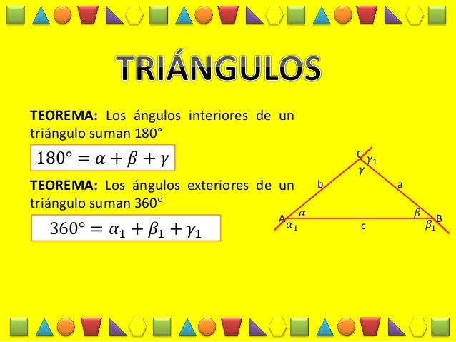 Teoremas De Triangulos