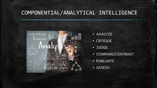 Triarchic theory of intelligence | PPTX