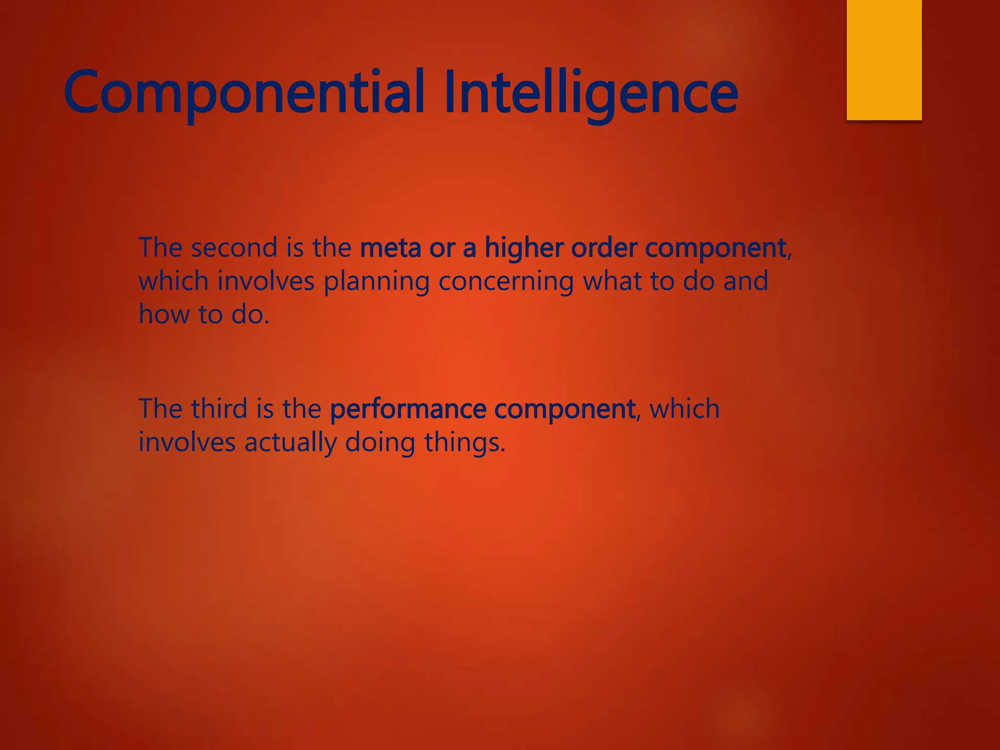 Triarchic Theory of Intelligence by Robert Sternberg (1) (1).pptx | Science