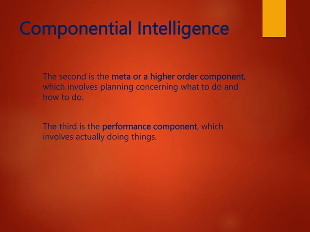 Triarchic Theory of Intelligence by Robert Sternberg (1) (1).pptx | Science