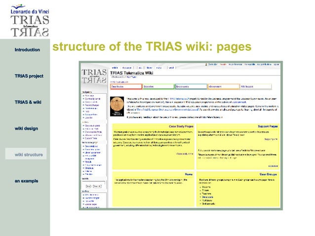 Trias introducing the wiki | PPT