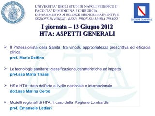 Triassi presentazione corso | PPT