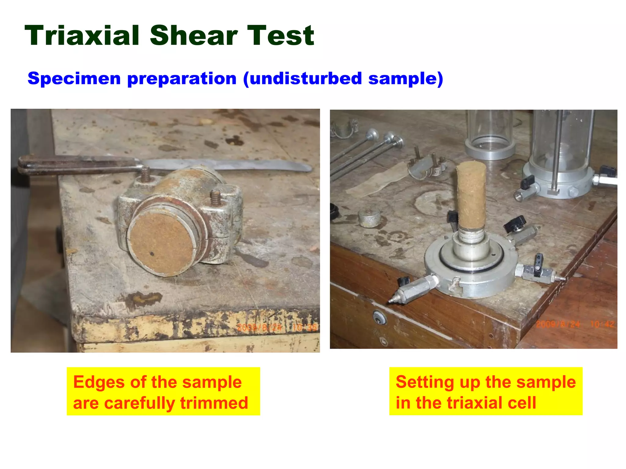 Triaxial shear test | PPT