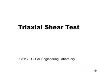 Triaxial shear test | PPT