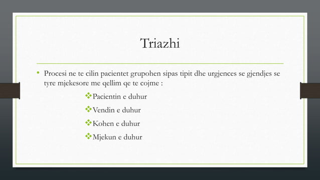Triazhimi, kodet e triazhit | PPTX