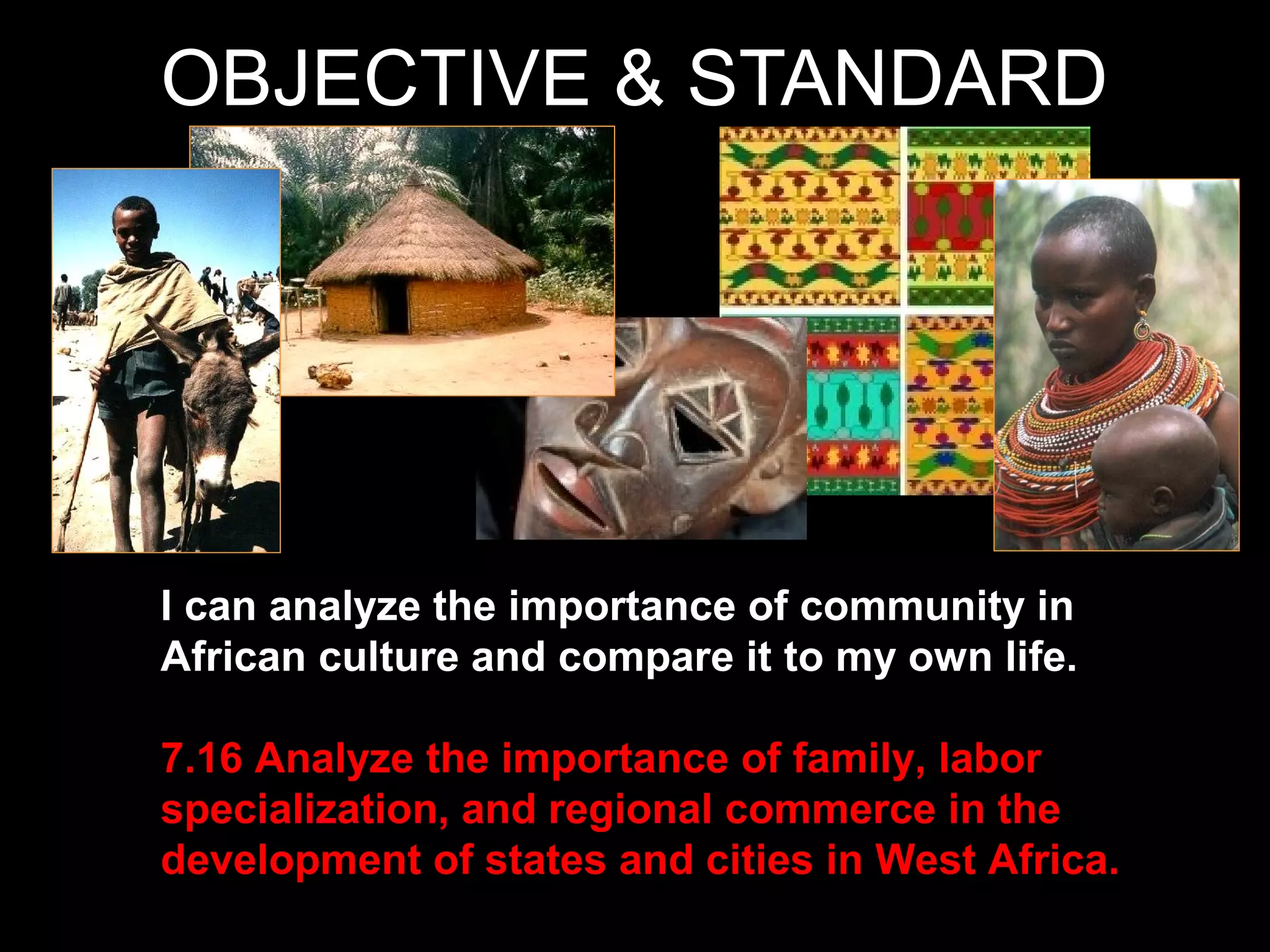 Tribal african society | PPT