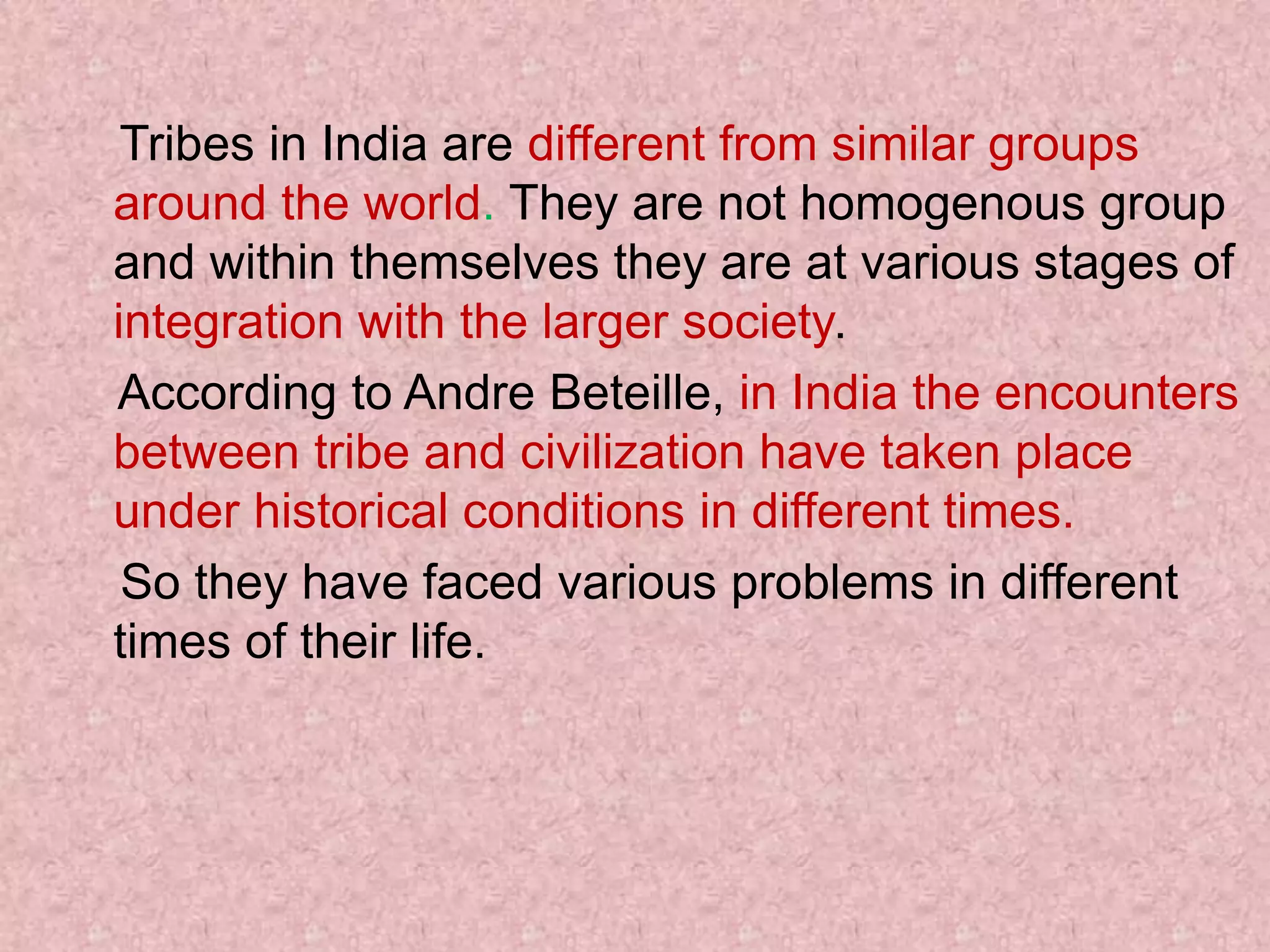 Tribal communities | PPTX