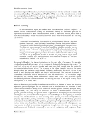 Tribal economies in assam | PDF | Agriculture | Industries