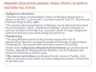 Tribal education | PPS