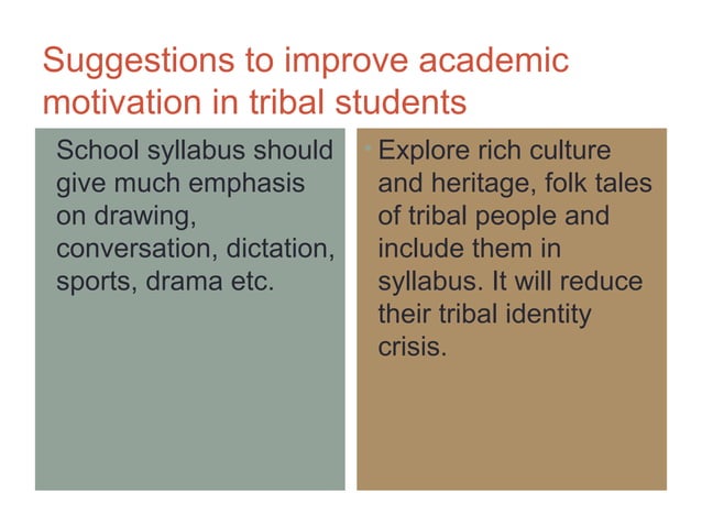 Tribal education | PPS | Hinduism | Religion & Spirituality