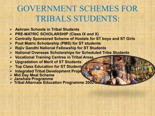 Tribal education | PPTX
