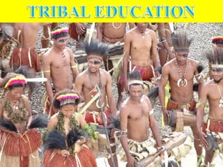 Tribal education | PPTX