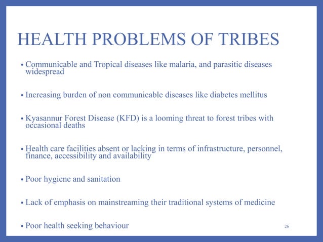 TRIBAL HEALTH IN INDIA.pptx