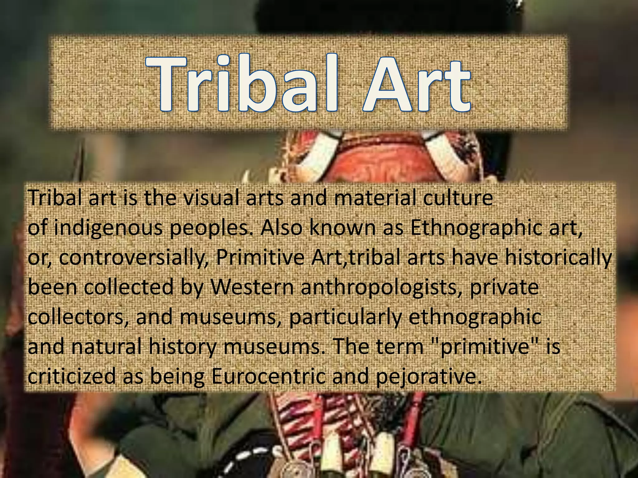 Tribal heritage (Tribes) | PPTX