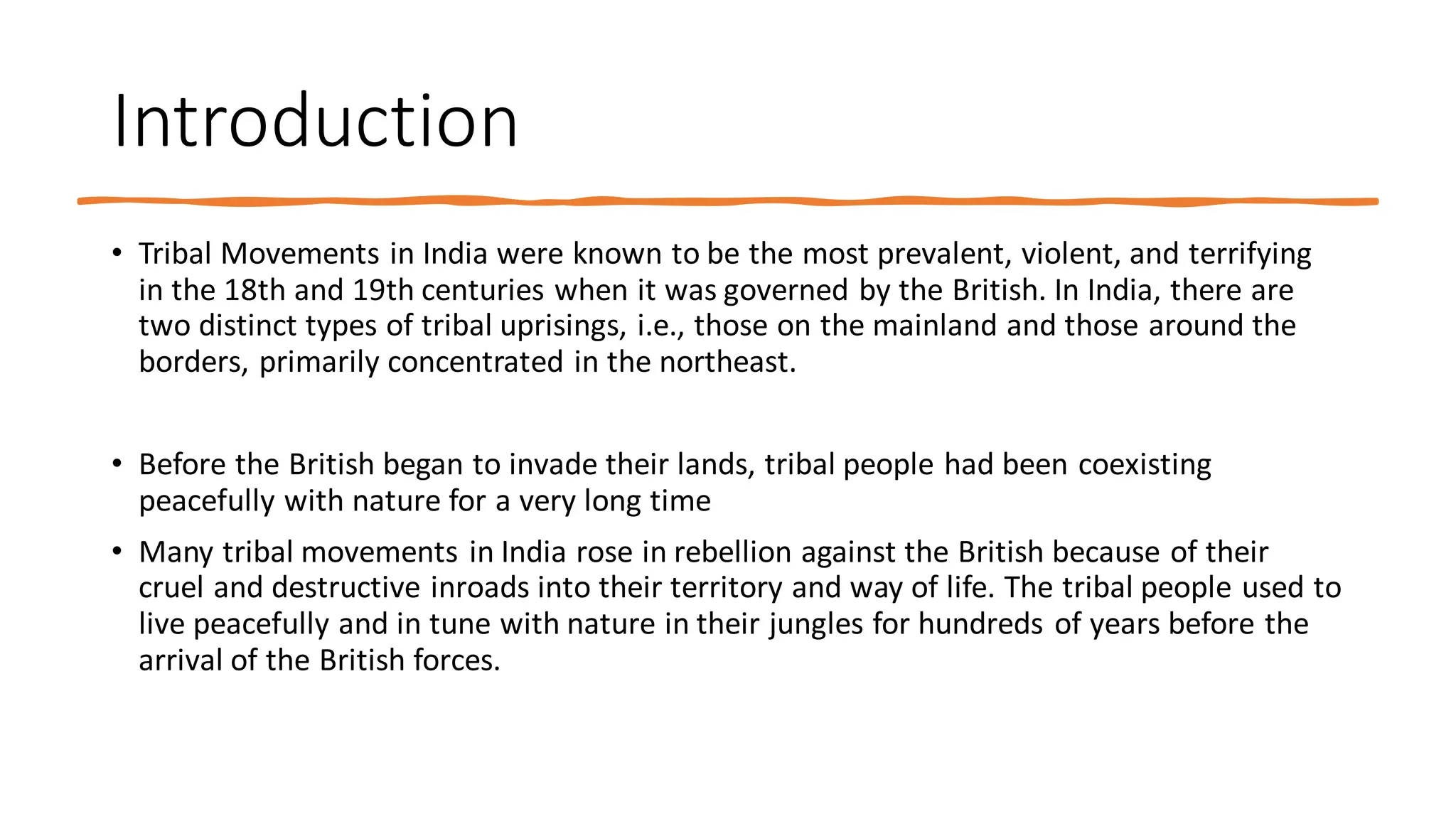 Tribal Movement ppt and pdf save or download | PDF