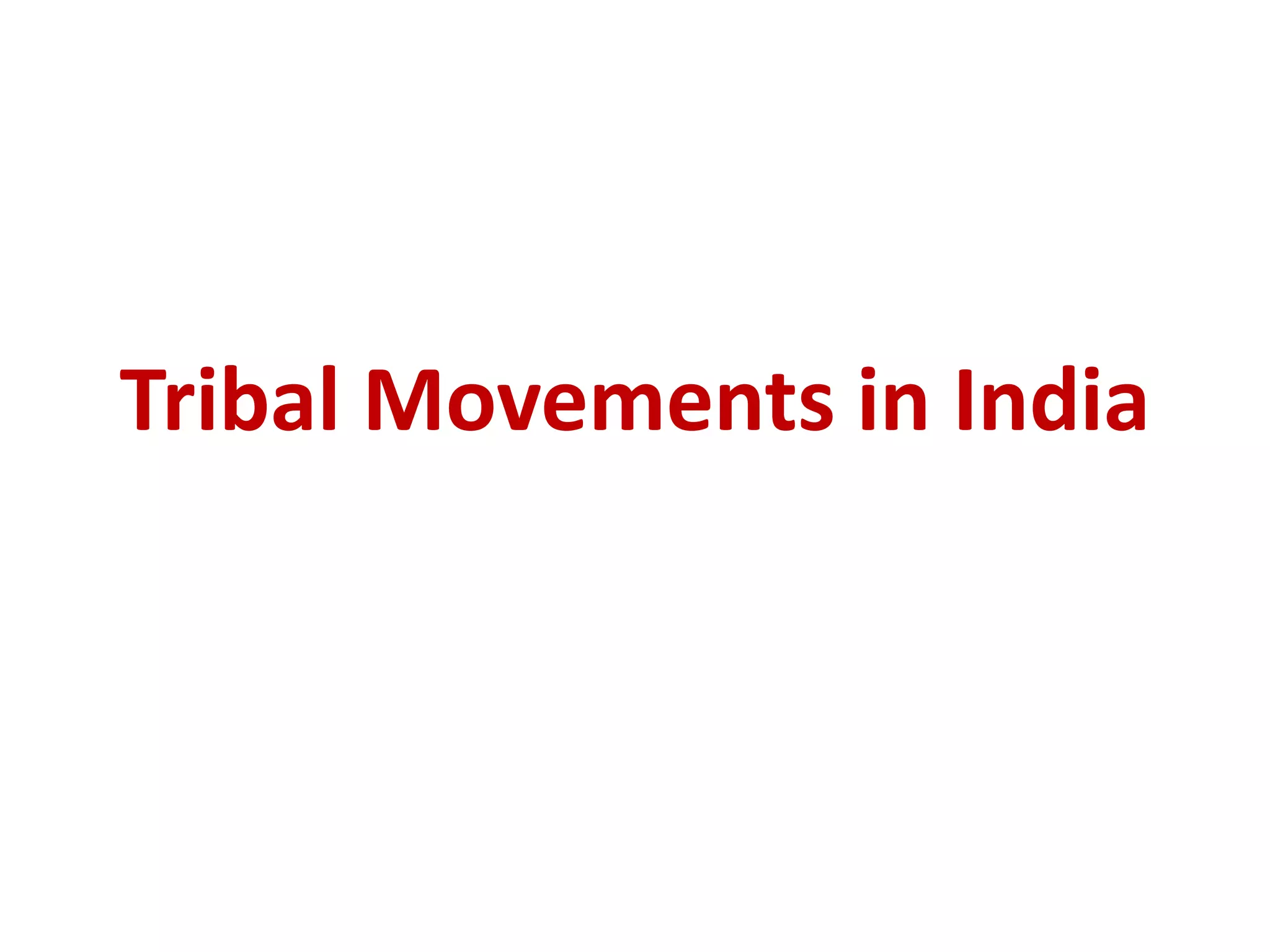 Tribal Movements.ppt
