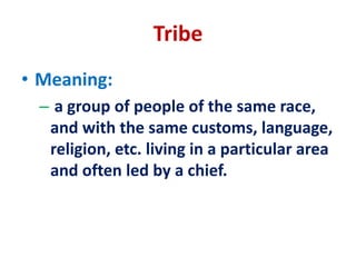 Tribal Movements.ppt