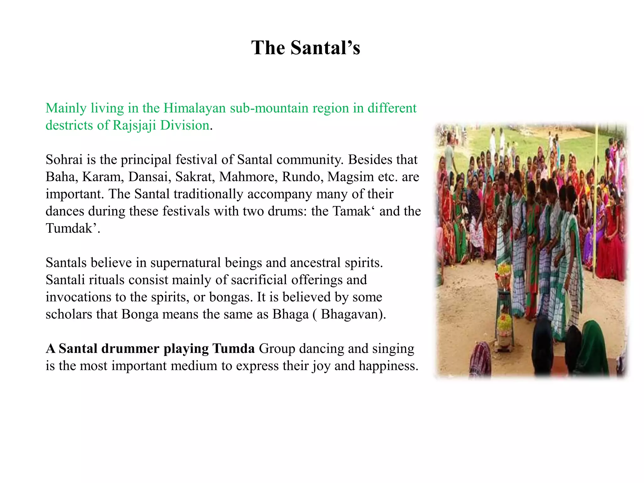 Tribal people of Bangladesh | PPTX