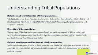 Tribal Populations and Their Rights in India | PPTX