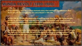 Tribal revolts in bihar (jharkhand) | PPTX