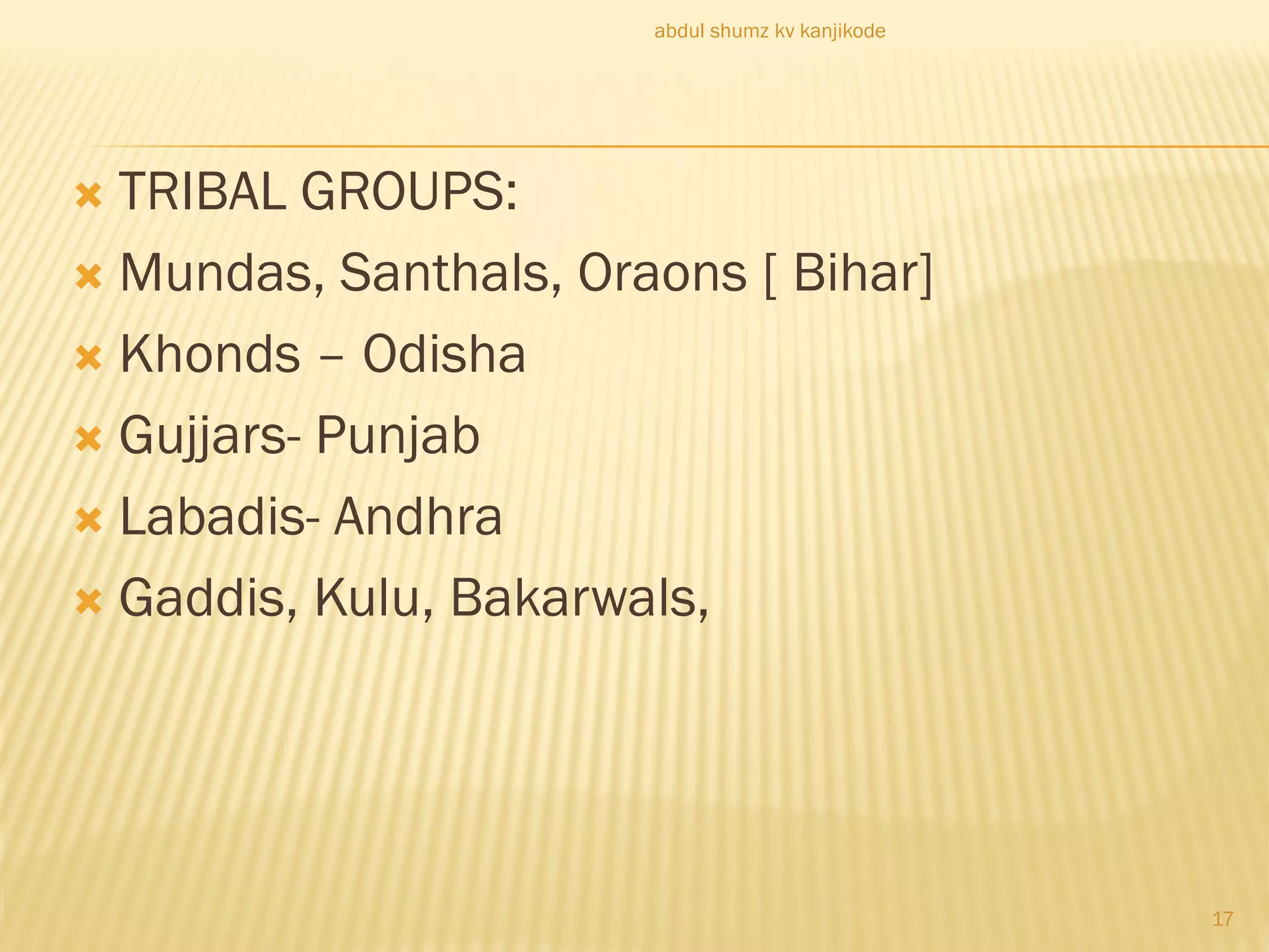 Tribals, Dikus and-the-vision-of-a-golden-age, Grade 8 History CBSE | PDF
