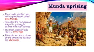 Tribal societies and British colonialism | PPTX