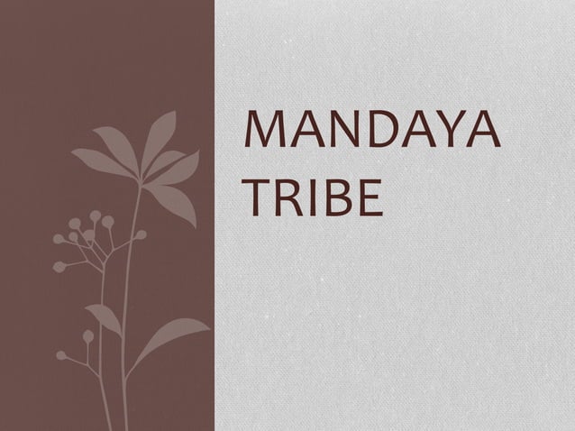 Tribe-of-mandaya-cultures-of-mindanao.pptx | Wedding | Personal ...