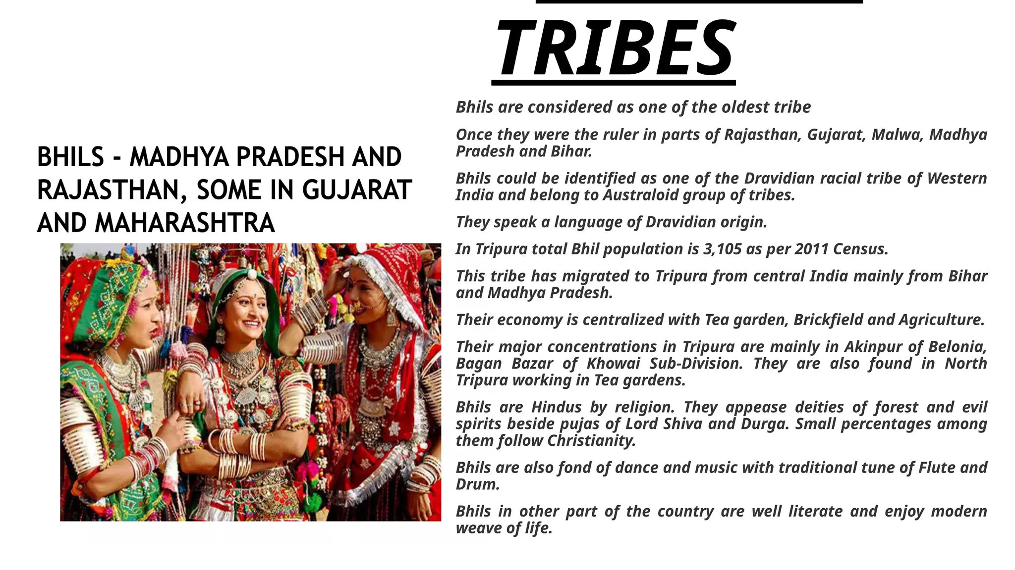 History of indian TRIBE and their life style | PPTX