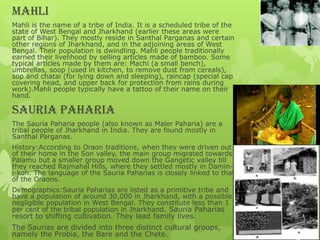 Tribes | PPTX | Asia Travel | Travel Locations