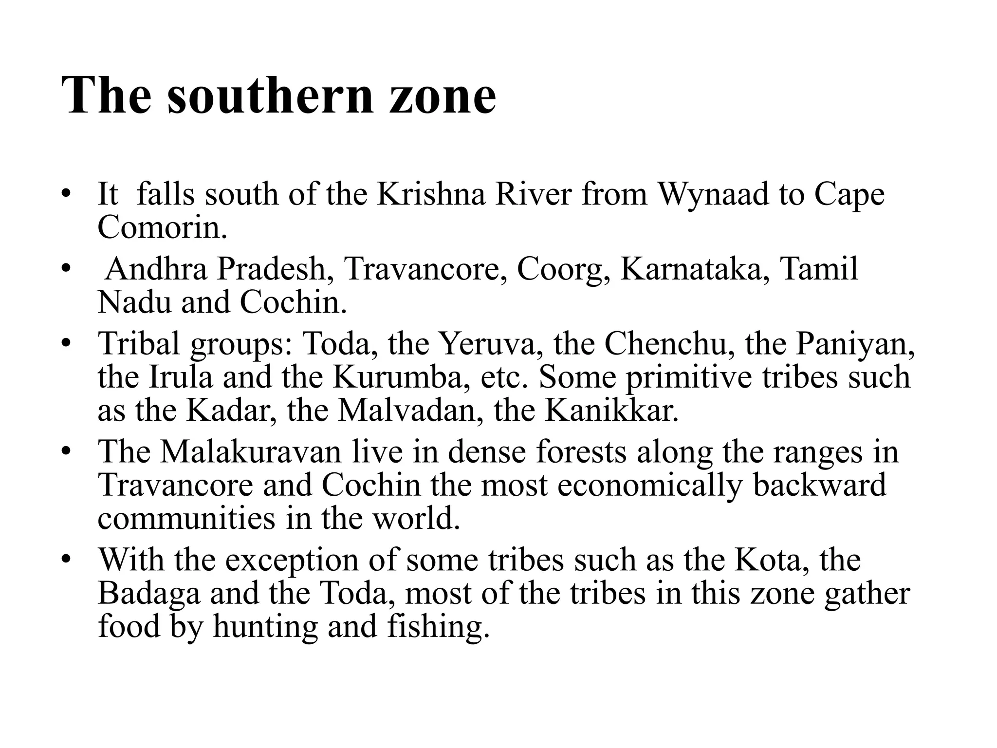 Tribes and geographical isolation | PPT