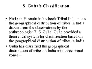 Tribes and geographical isolation | PPT